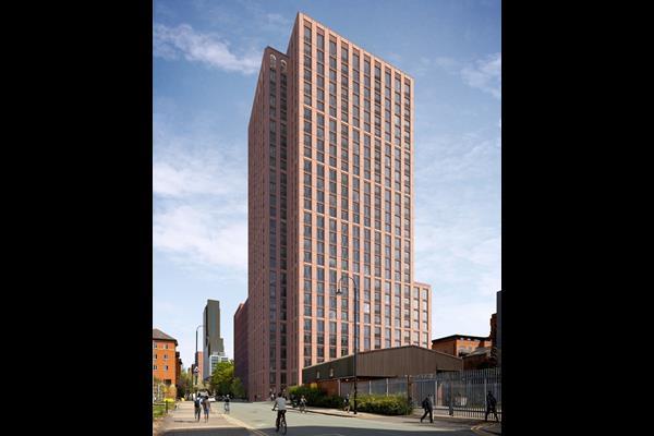 Manchester approves nearly 1,500 homes by Hawkins Brown, Bell Phillips ...